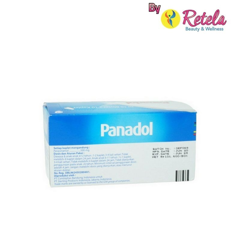 Jual Panadol Caplet Blister 10 Tablet | Shopee Indonesia