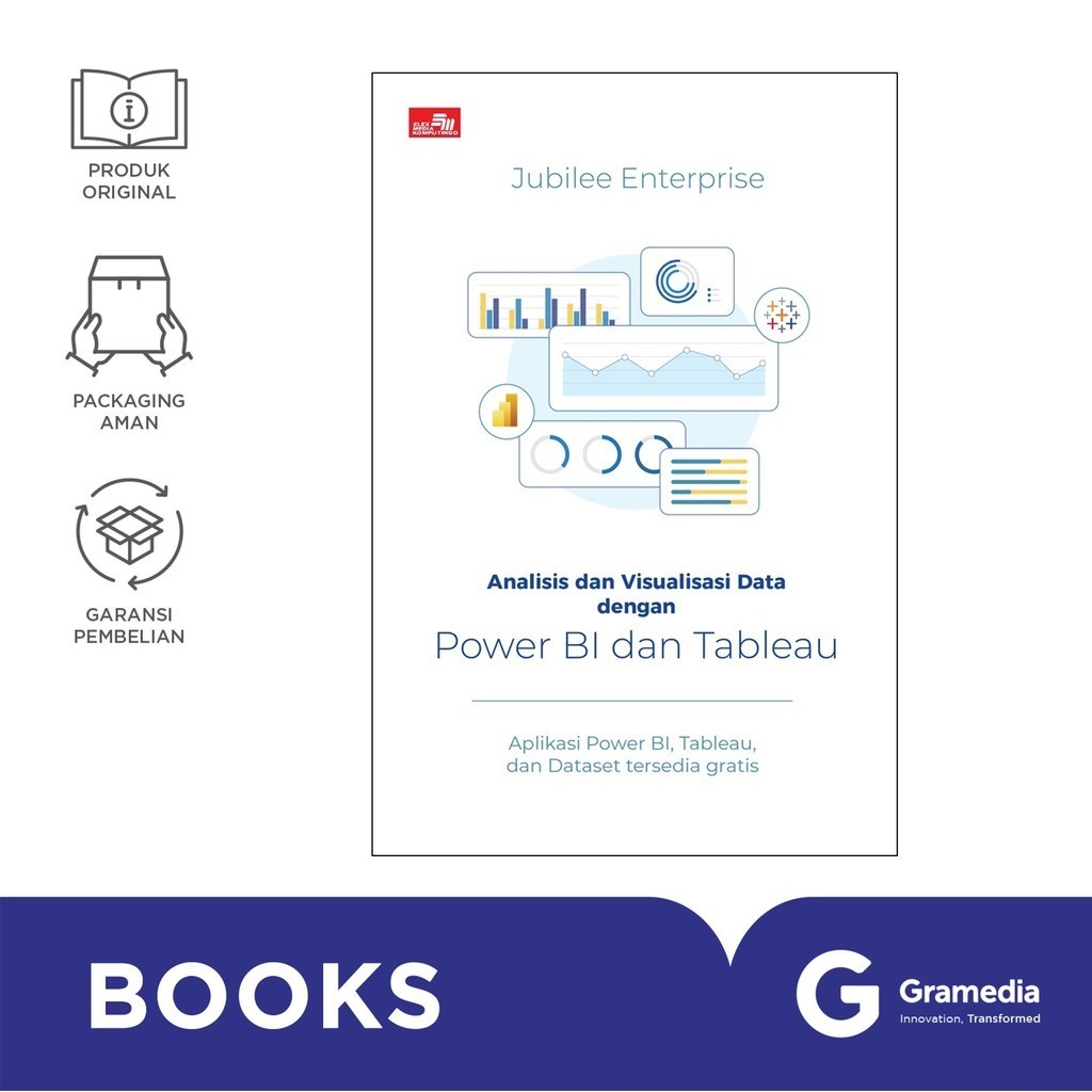 Jual Analisis dan Visualisasi Data dengan Power Bi dan Tableau (Jubilee ...
