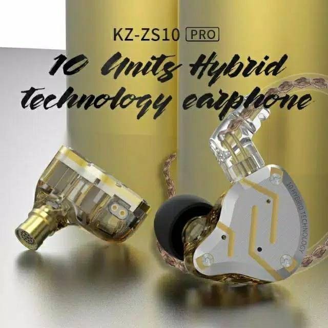 Jual KZ ZS10 Pro with Mic 4BA+1DD In Ear Monitor Earphone alt TIN C2 ...