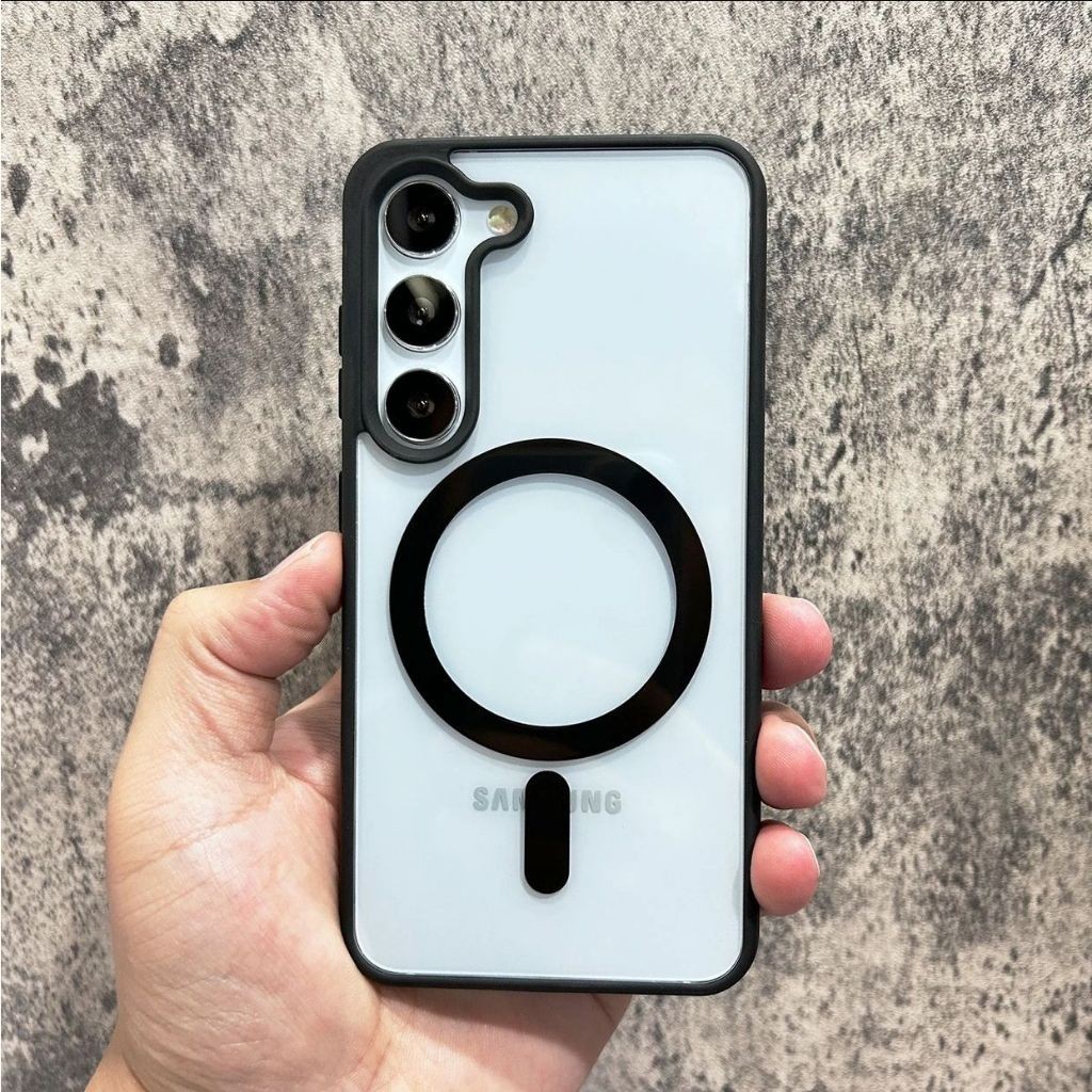 Jual Casing Hybrid HD Magsafe Case Samsung S23 FE S24 FE S24 Ultra Plus S22 Plus Ultra S23 Ultra ...
