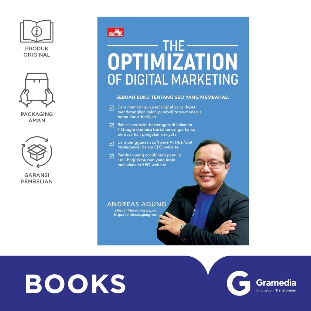 Jual Buku The Optimization of Digital Marketing (ANDREAS AGUNG) | Shopee Indonesia