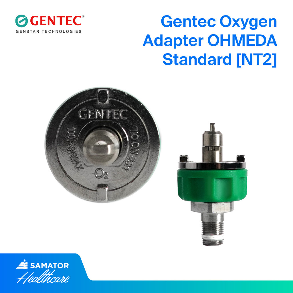 Jual Gentec Oxygen Adapter OHMEDA Standard [NT2] | Shopee Indonesia