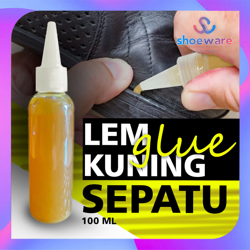 Jual LEM KUNING SEPATU KULIT KASUAL SNEAKERS RUNNING SOL SEPATU OUTSOLE ...