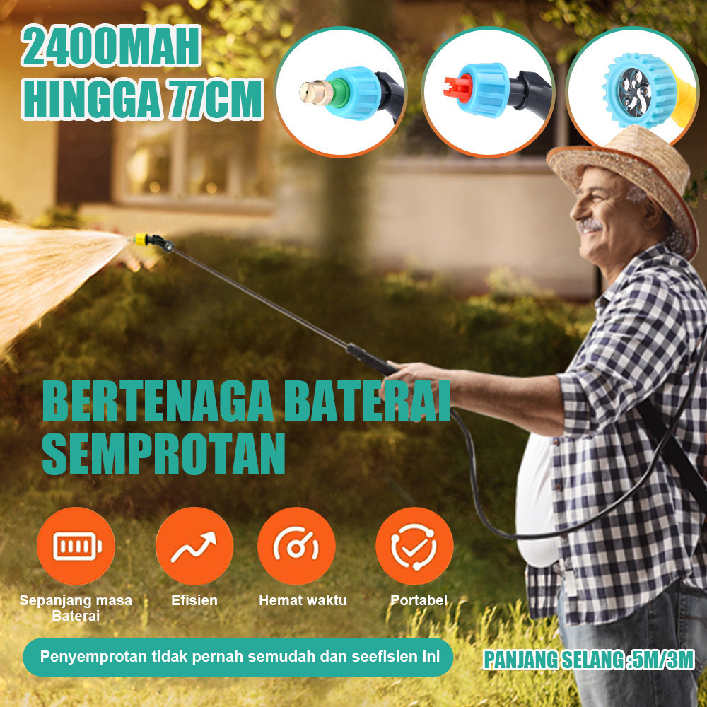 Jual Sprayer ALAT SEMPROT Elektrik Penyiram PERTANIAN HAMA Tanaman ...