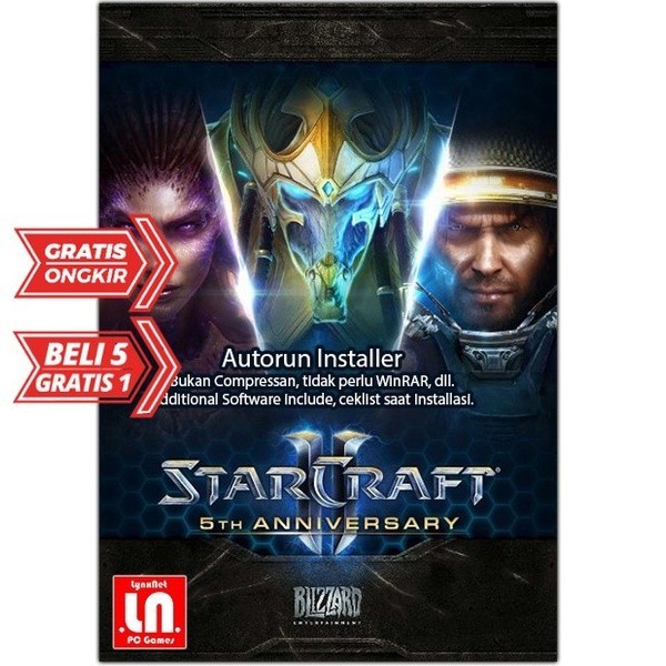 Jual StarCraft II Complete - PC Games RFG - - Download Langsung Play - GAME PC MURAH | Shopee ...