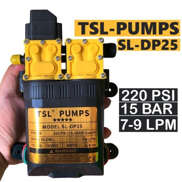 Jual Pompa DC Dualpump SL-DP25 250PSI - TSL DUAL PUMP OTOMATIS - Bukan ...