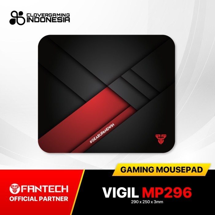 Jual Fantech MP296 / MP-296 Vigil Gaming Mousepad Speed Surface Anti ...