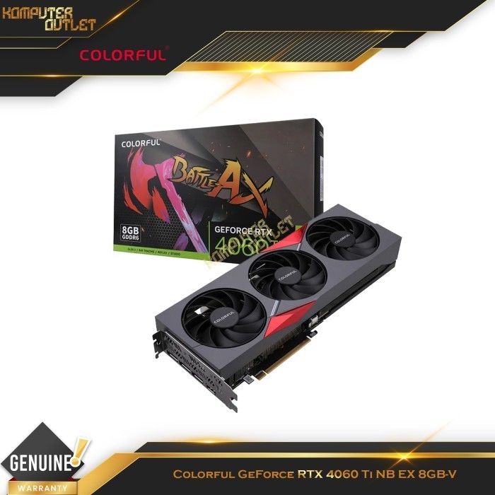 Jual Colorful RTX 4060 Ti NB EX 8Gb-v 8Gb nvidia GeForce Vga Card ...