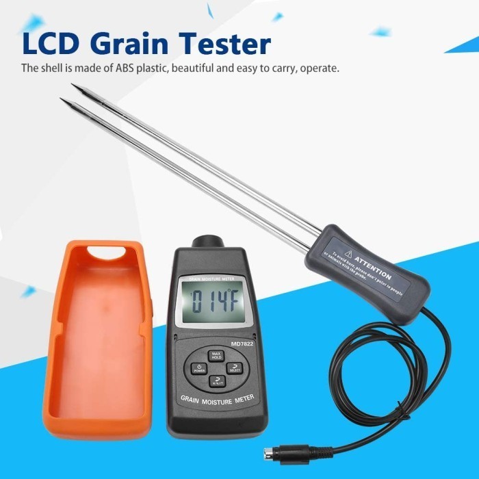 Jual Moisture Meter MD7822 MC Tester Gandum Beras Jagung Kadar Air MD ...