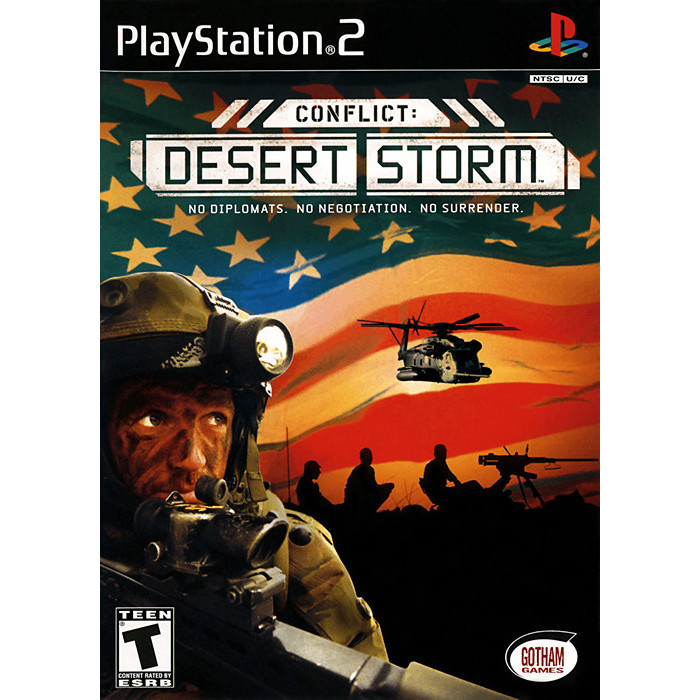 Jual Kaset Playstation 2 - Conflict Desert Storm | Shopee Indonesia