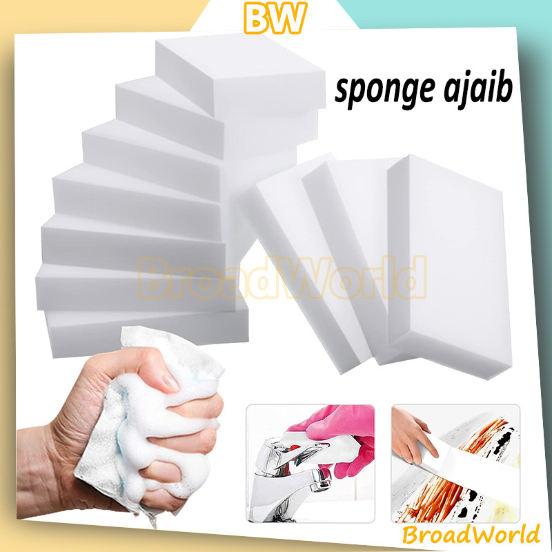 Jual spons ajaib jepang/Sponge Melamine/Spons Melamin Ajaib Pembersih ...