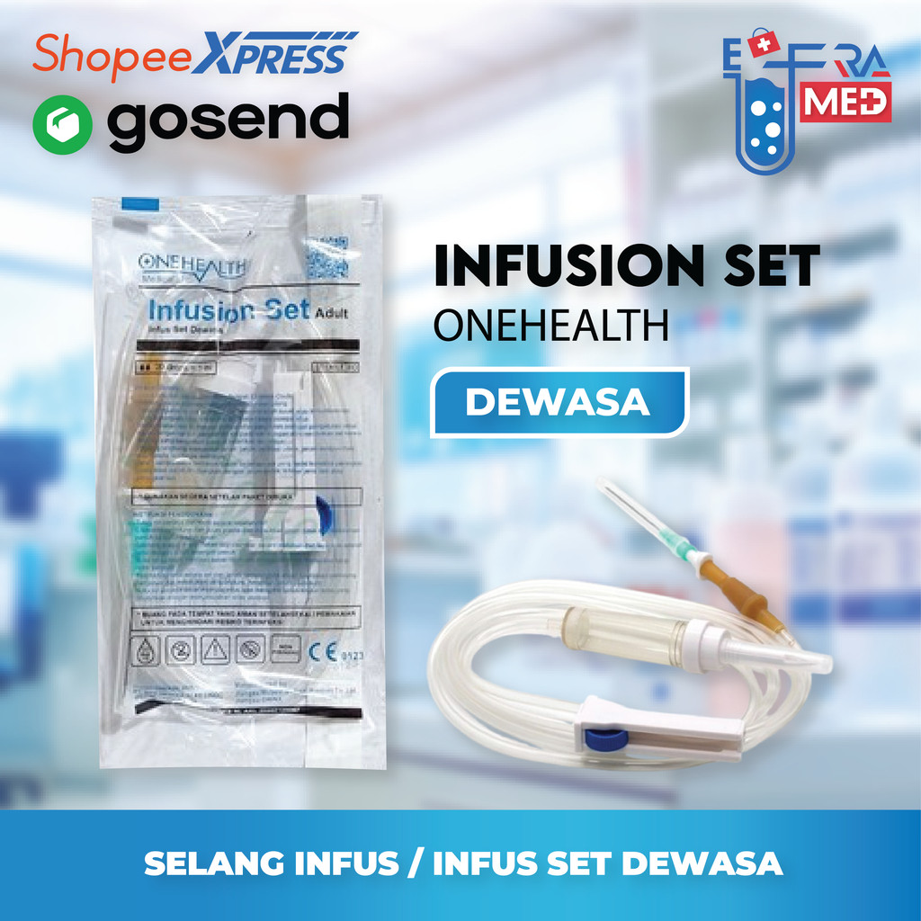 Jual Infus Set Dewasa Onehealth Infusion Adult | Shopee Indonesia