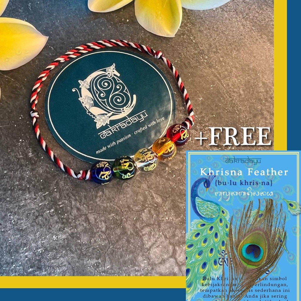 Jual AD32WL CAKRADAYU Gelang Tridatu Panca Kristal Aura Kesuksesan Asli ...