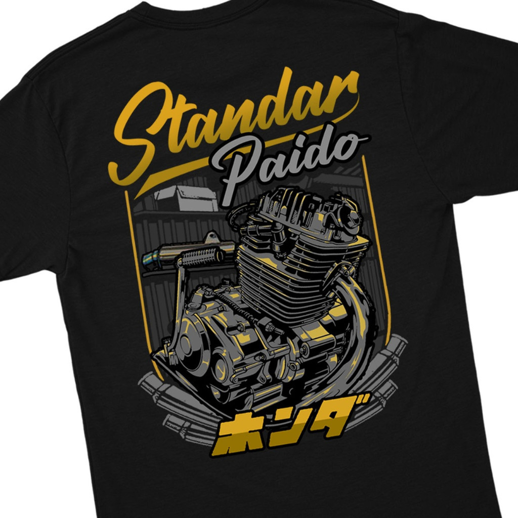 Jual DTF | Baju Standar Paido Mesin Motor Racing Herek Herex Honda Gl ...