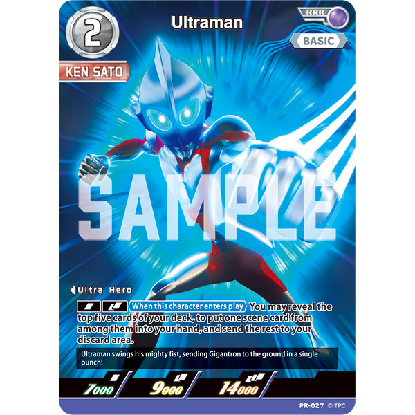 Jual Ultraman Card Game Ultraman PR-027 RRR | Shopee Indonesia