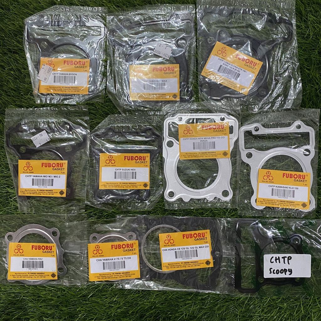 Jual Pak Kop Pak Silinder Kop Gasket Cylinder Head New Megapro Verza CRF/ Byson/ CB125 GL125 ...