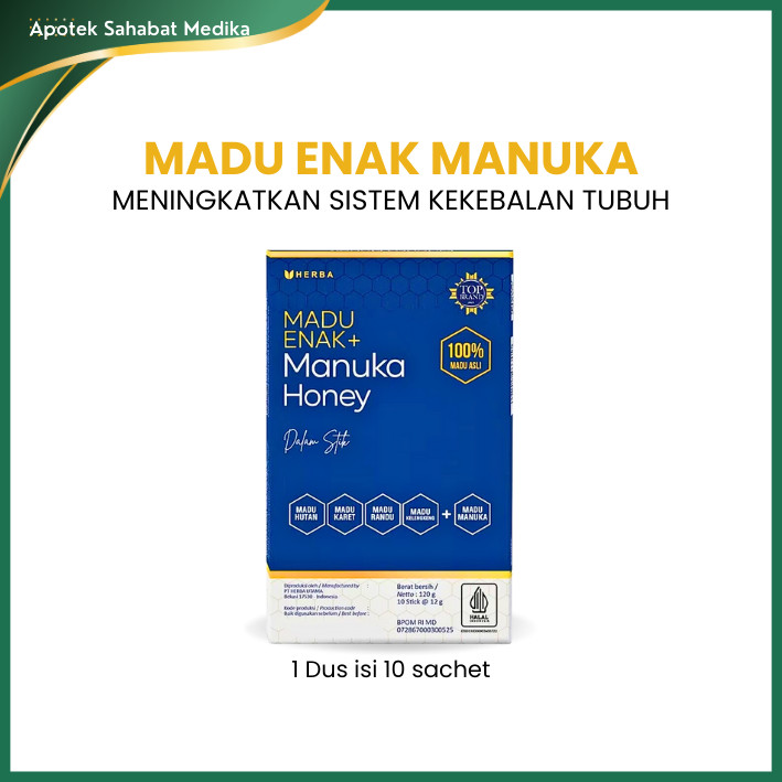 Jual MADU ENAK MANUKA STICK MODEL 10'S | Shopee Indonesia