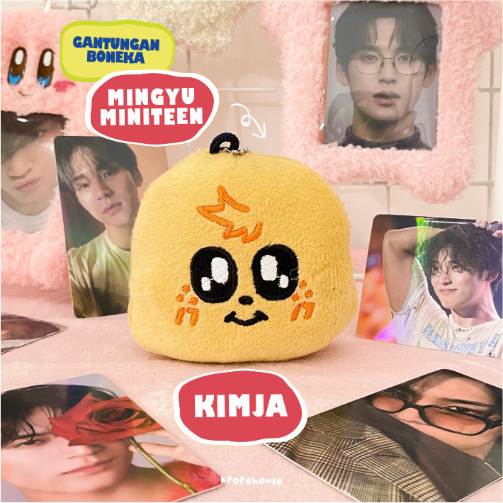 Jual Gantungan Kunci Boneka Mingyu Kimja Miniteen Seventeen | Kpop ...