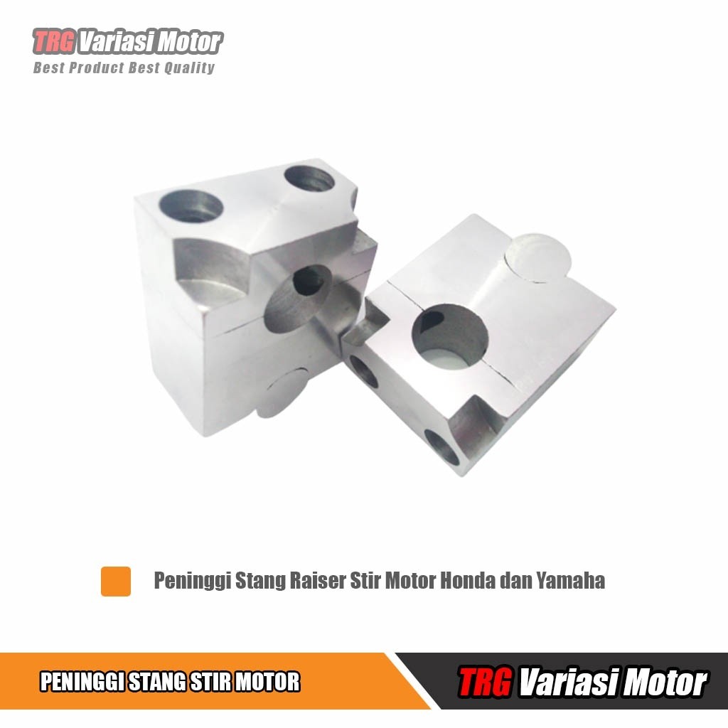 Jual Peninggi Stang Klem Raiser Riser Stir Bahan Alumunium Untuk Motor ...
