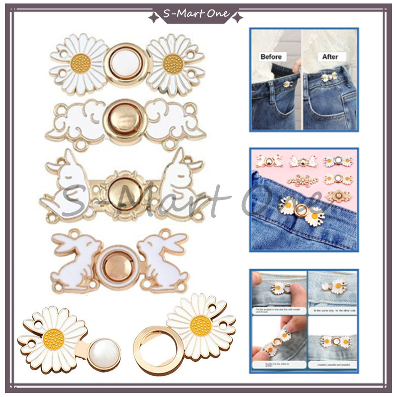 Jual Kancing Jeans Simple /Aksesoris Fashion Pengait Karakter/Set ...