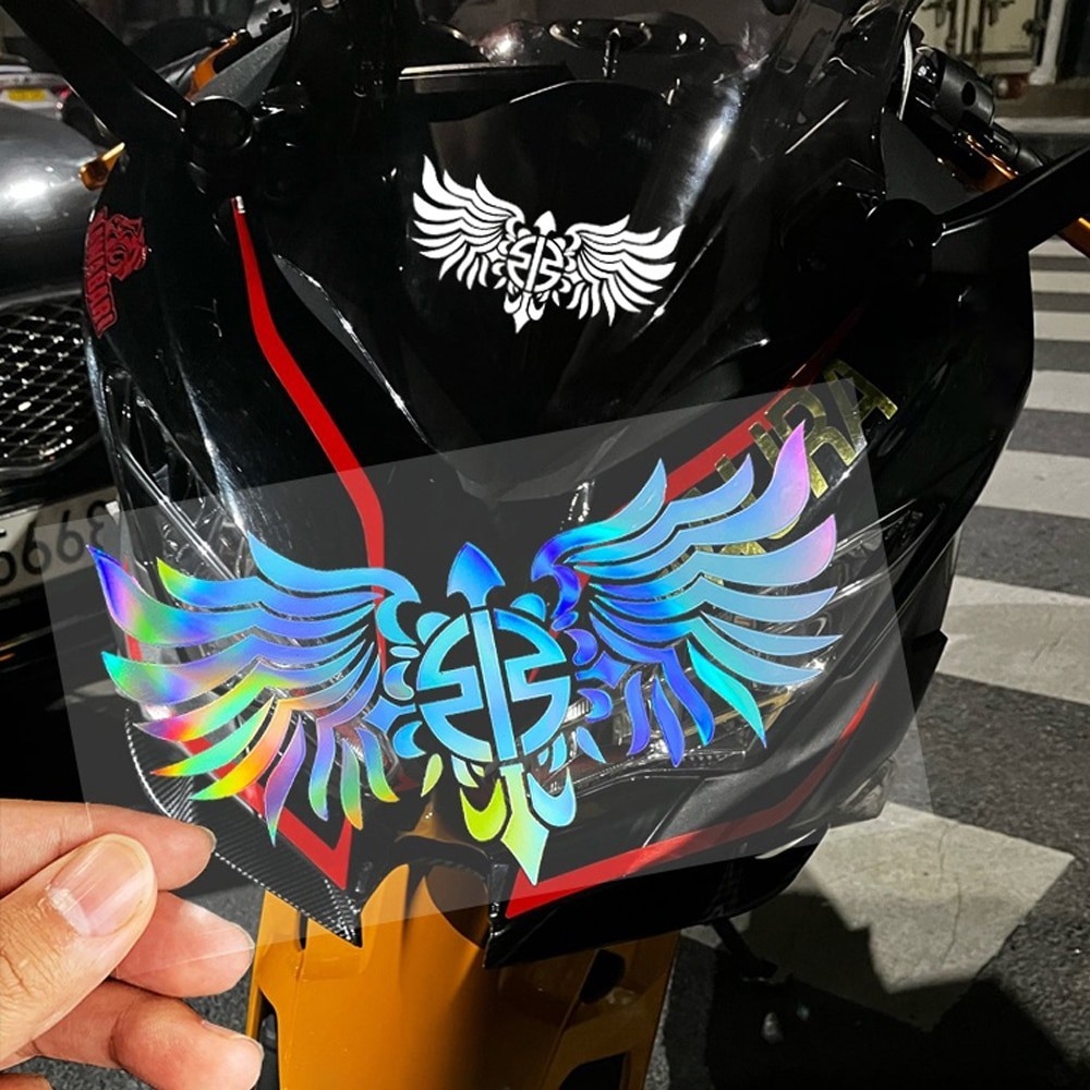 Jual Stiker Logo Wing Stiker Sayap Hologram Keren Untuk Semua Jenis ...