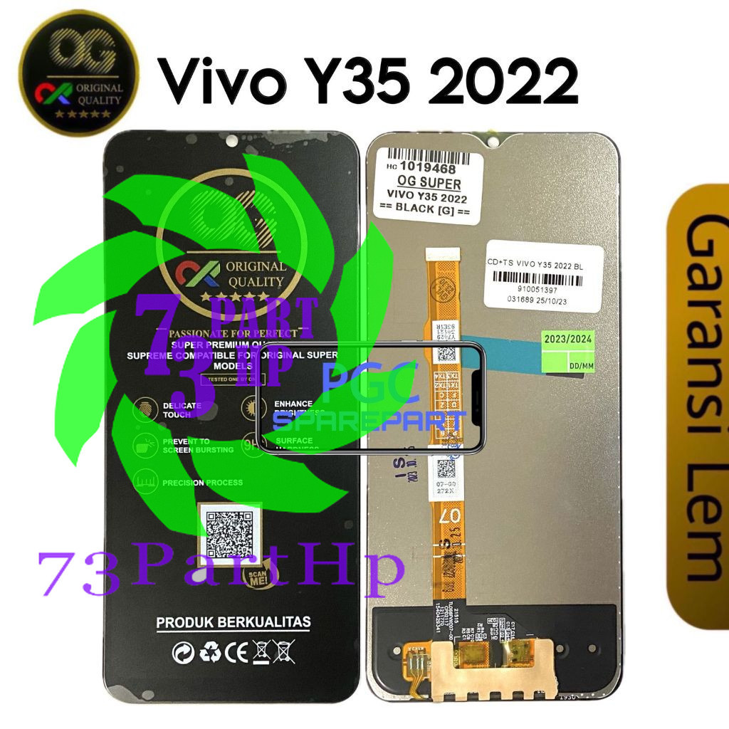 Jual ORIGINAL SUPER OG - LCD Touchscreen Fullset Vivo Y35 2022 ...