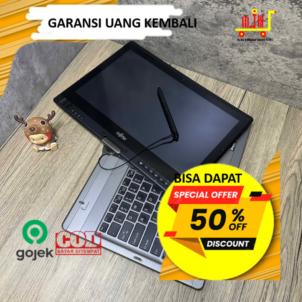 Jual BERGARANSI HP LENOVO fujitsu laptop T902 Buku kantor bisnis murah bebas Rotasi 360 derajat ...