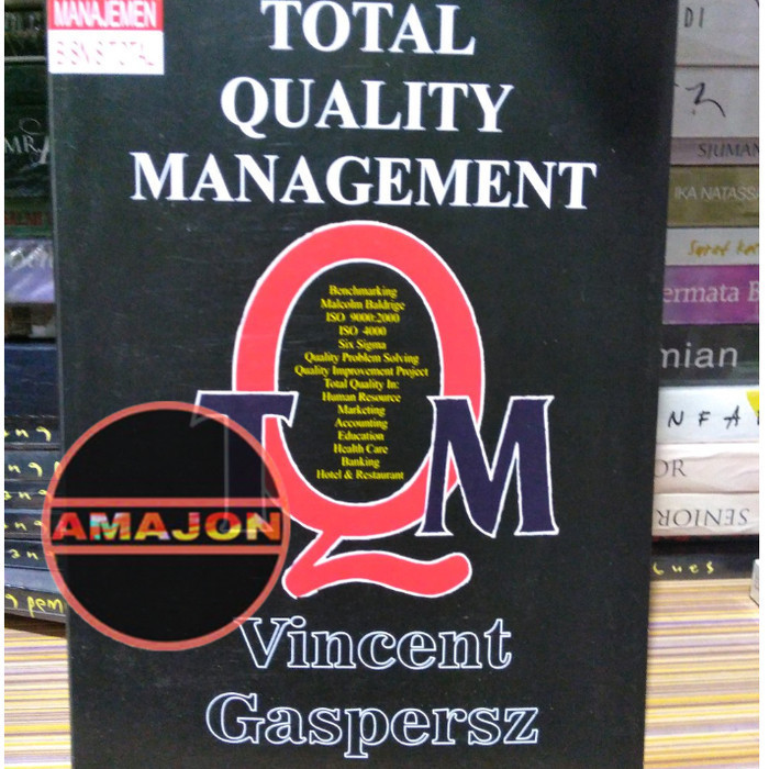 Jual Buku TQM Total Quality Management by Vincent Gaspersz | Shopee ...