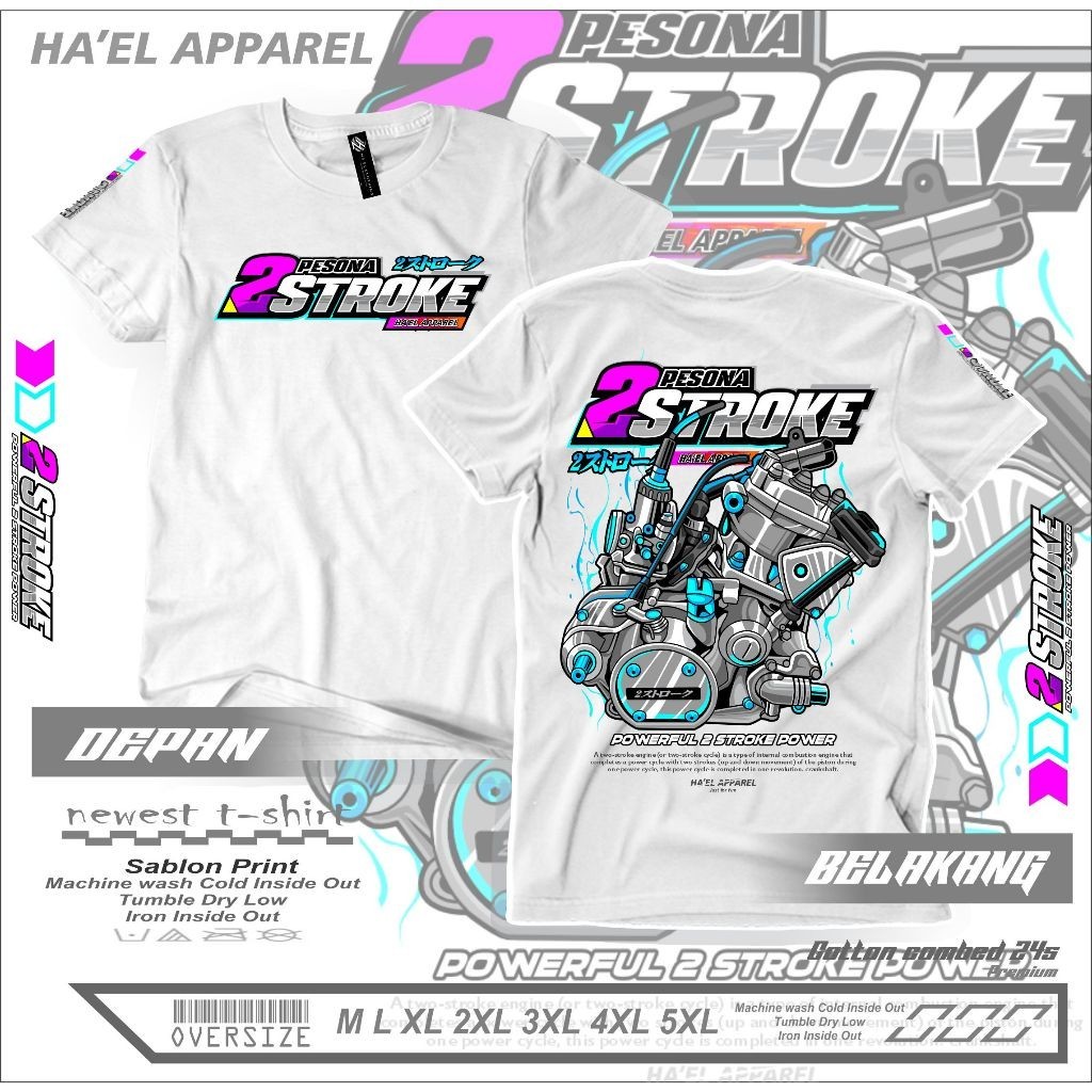 Jual KAOS " Pesona 2 stroke " BAJU 2 stroke racing | KOAS VIRAL terbaru ...