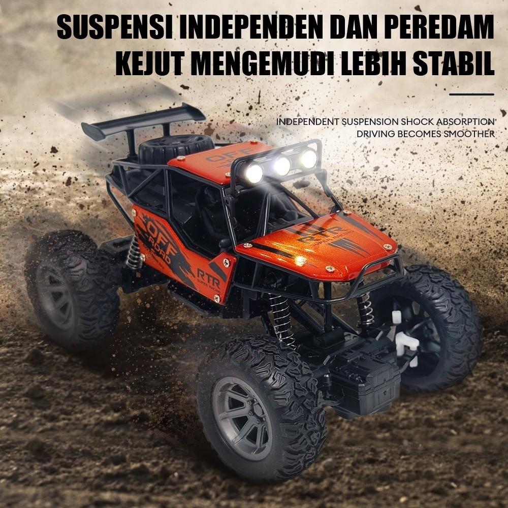 Jual 【GoodStar】Ready/COD Mobil Remote Control Spray Mobil Mobilan Offroad Alloy Climbing Car RC ...