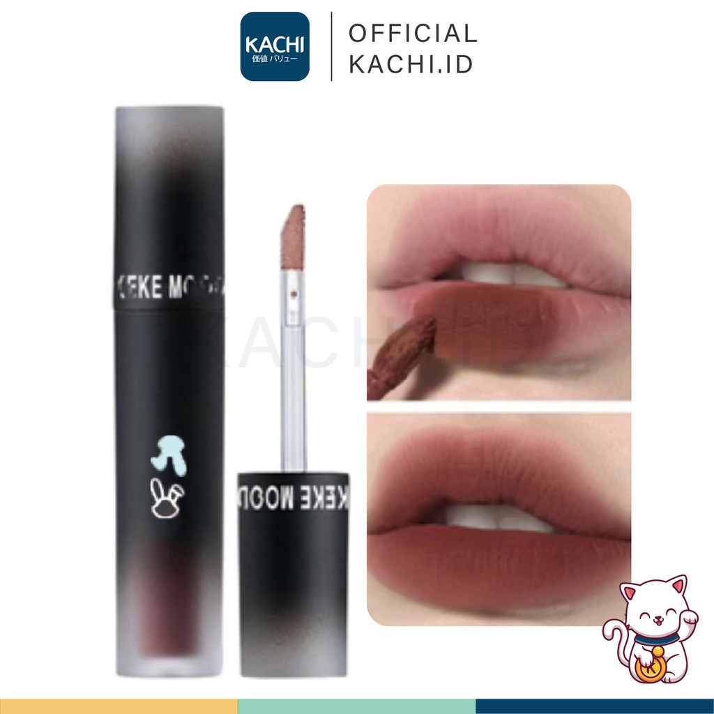 Jual KACHI - KEKEMOOD Matte Lip Glaze Dark Series Lipstick Warna Gelap ...