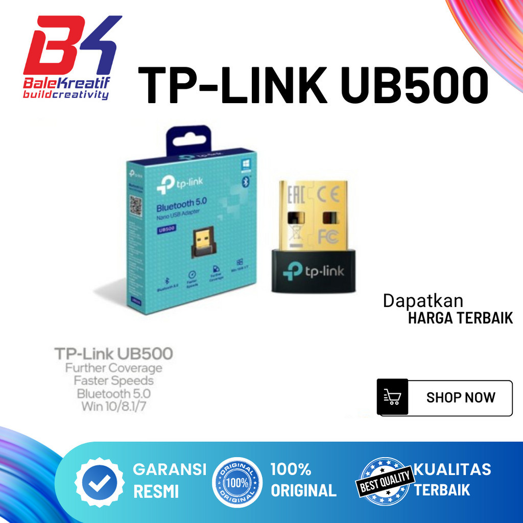 Jual Tp Link Ub500 Bluetooth 5 0 Nano Usb Adapter Shopee Indonesia