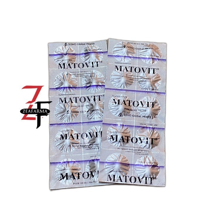 Jual ready- matovit strip isi 6 tablet -(terjangkau & original ...