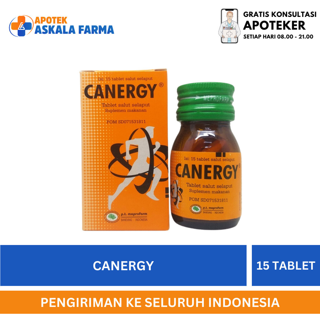 Jual Canergy Isi 15 Kapsul / Membantu Mengembalikan Pembentukan Energy ...