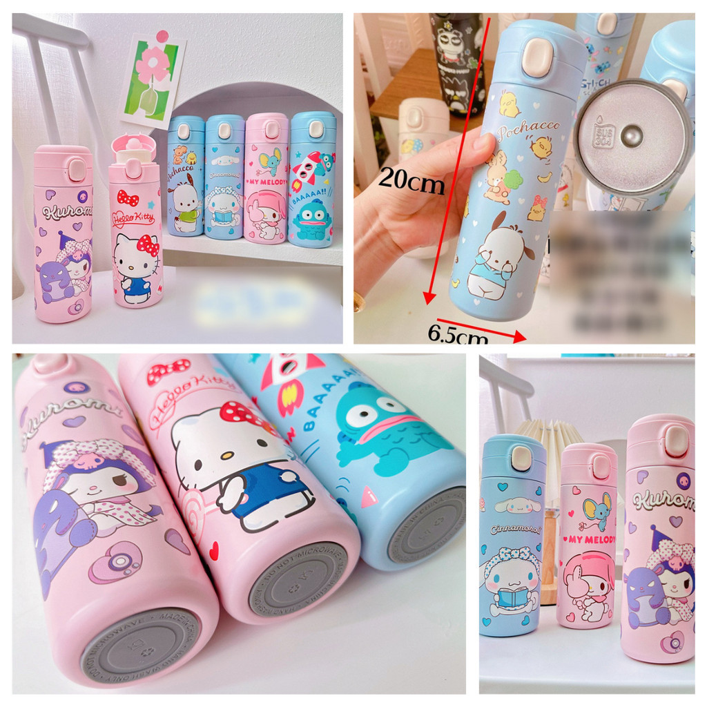 Jual VIRAL PROMO FLASHSALE - TUMBLER TERMOS SANRIO | BOTOL MINUM SANRIO ...