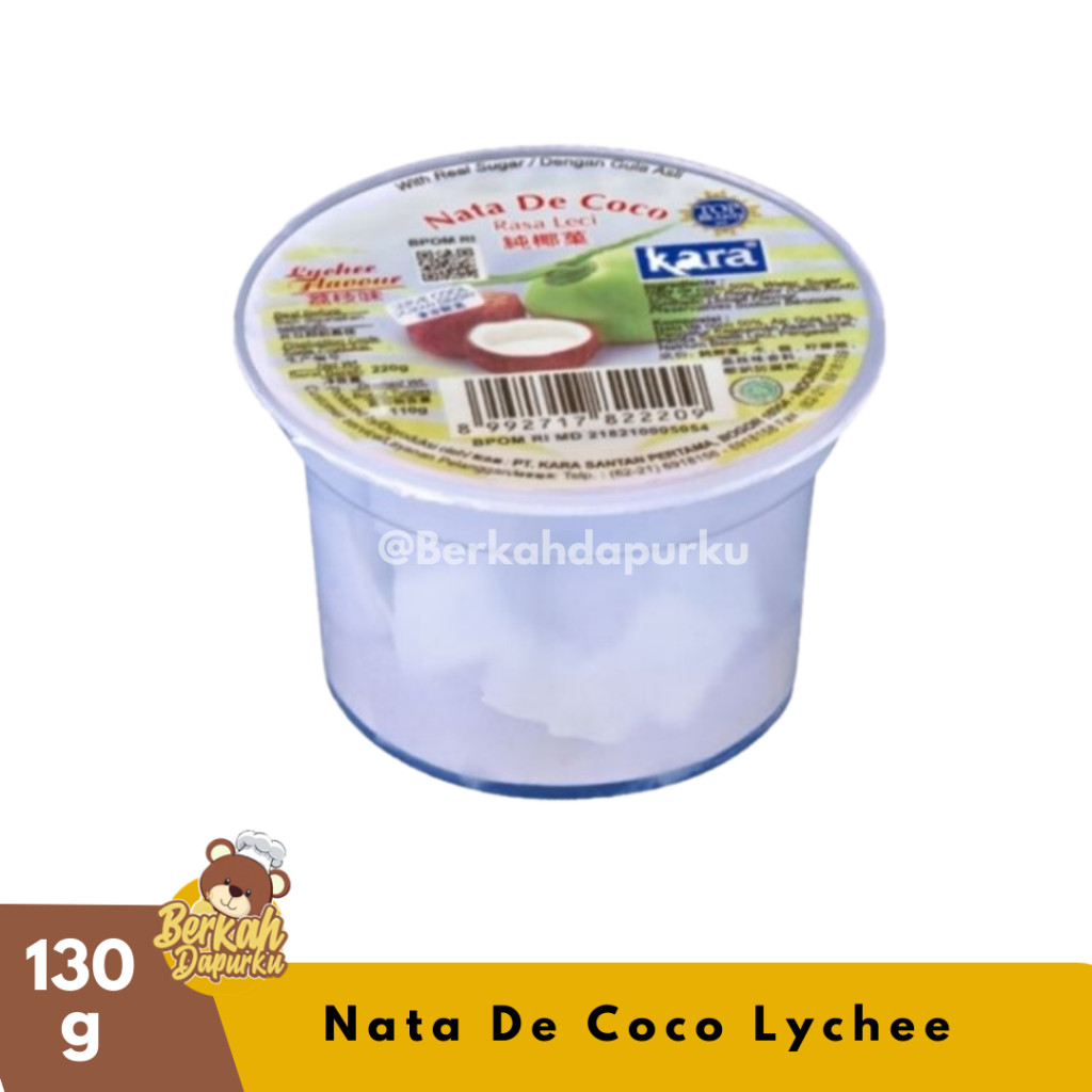 Jual Kara Nata De Coco Lychee 130g Minuman Segar Kelapa | Shopee Indonesia
