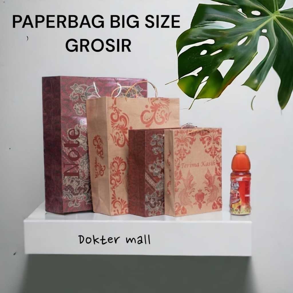 Jual PAPER BAG JUMBO MOTIF - PAPERBAG JUMBO BATIK - TAS KERTAS JUMBO XL ...