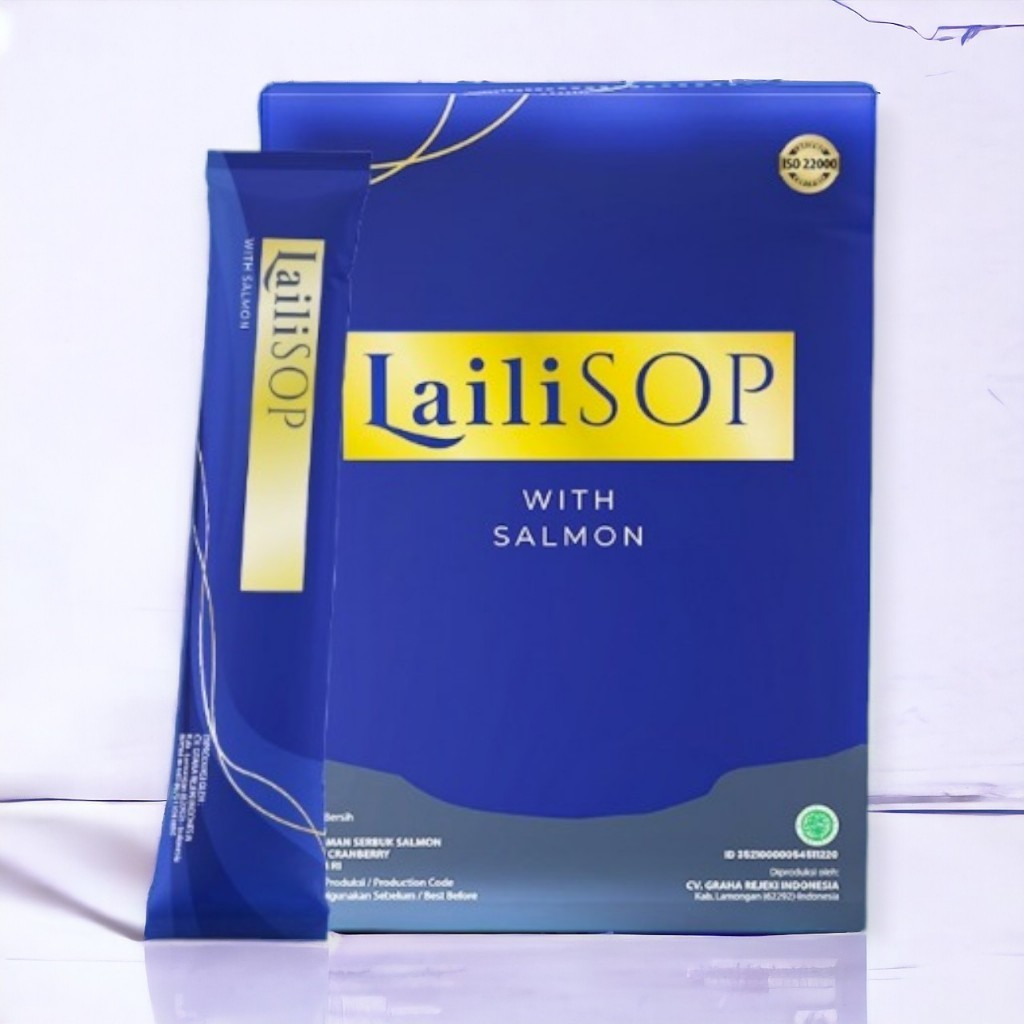 Jual Laili SOP Minuman Kesehatan dan Kecantikan Salmon Ovary 100gr ...