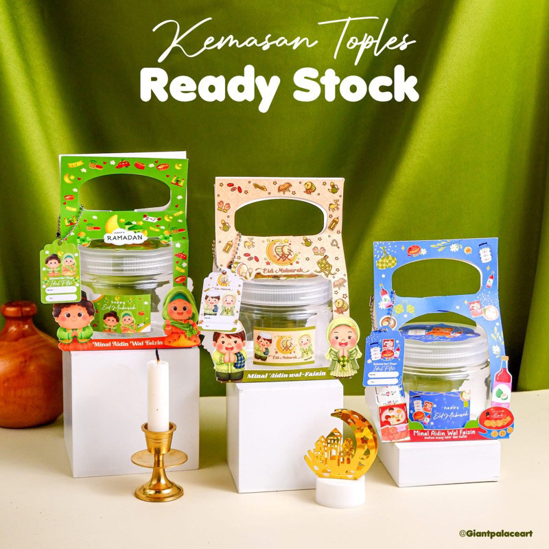 Jual READY - (ISI 6PCS & 12PCS) Kemasan Hampers Ramadhan - Kotak ...