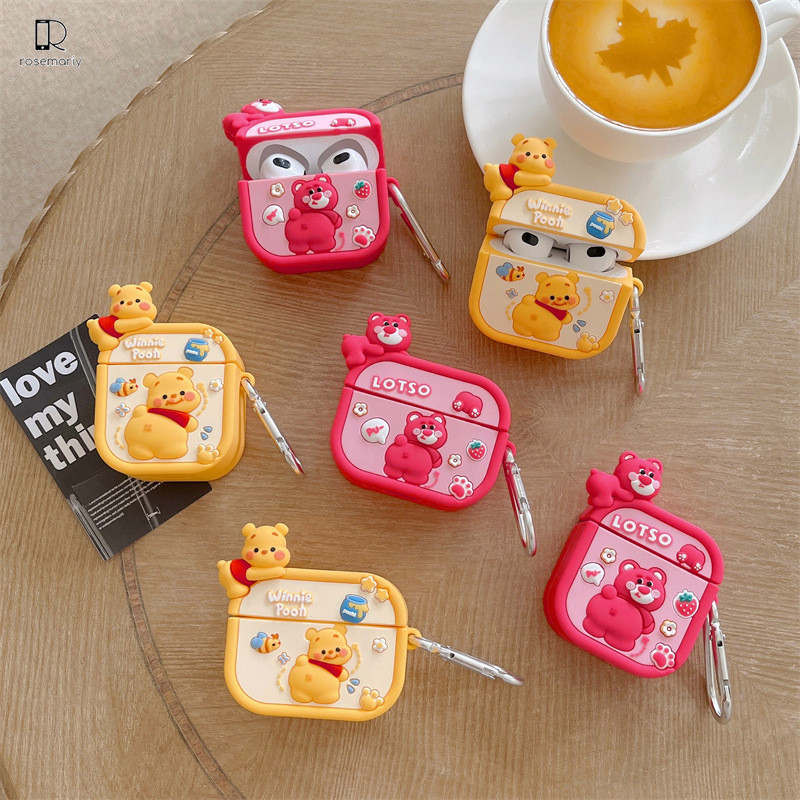 Jual Kasus pelindung earphone kartun bluetooth case silikon lucu ...