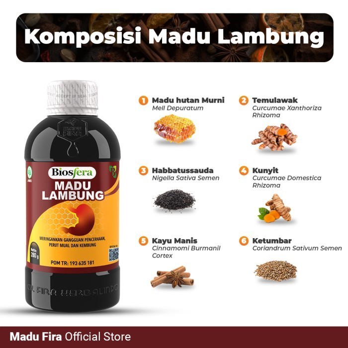 Jual Biosfera Madu lambung Biomag Biomaag Gangguan Pencernaan Asam ...