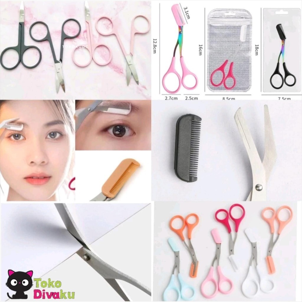 Jual GUNTING BULU MATA BAOL STAINLESS GUNTING ALIS / GUNTING MAKEUP ...