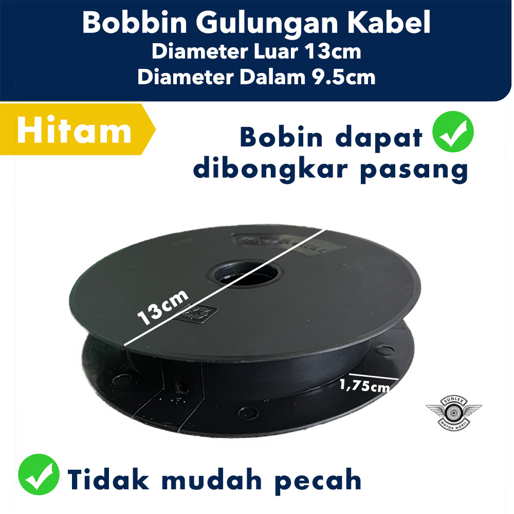 Jual Klosan Bobin Kecil Plastik Rollan Gulungan Kabel Kawat Umum Bobbin ...