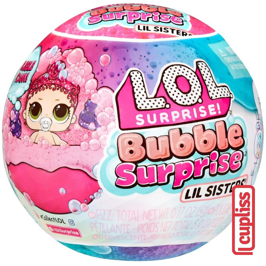 Jual LOL Surprise Original Bubble Lil Sisters Series 1 Doll 119791 ...