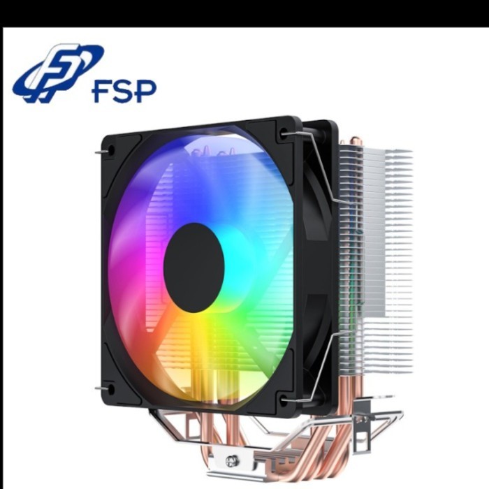 Jual CPU Cooler FSP NC3 Lite | ARGB Fan Hign Performance - Support AMD ...