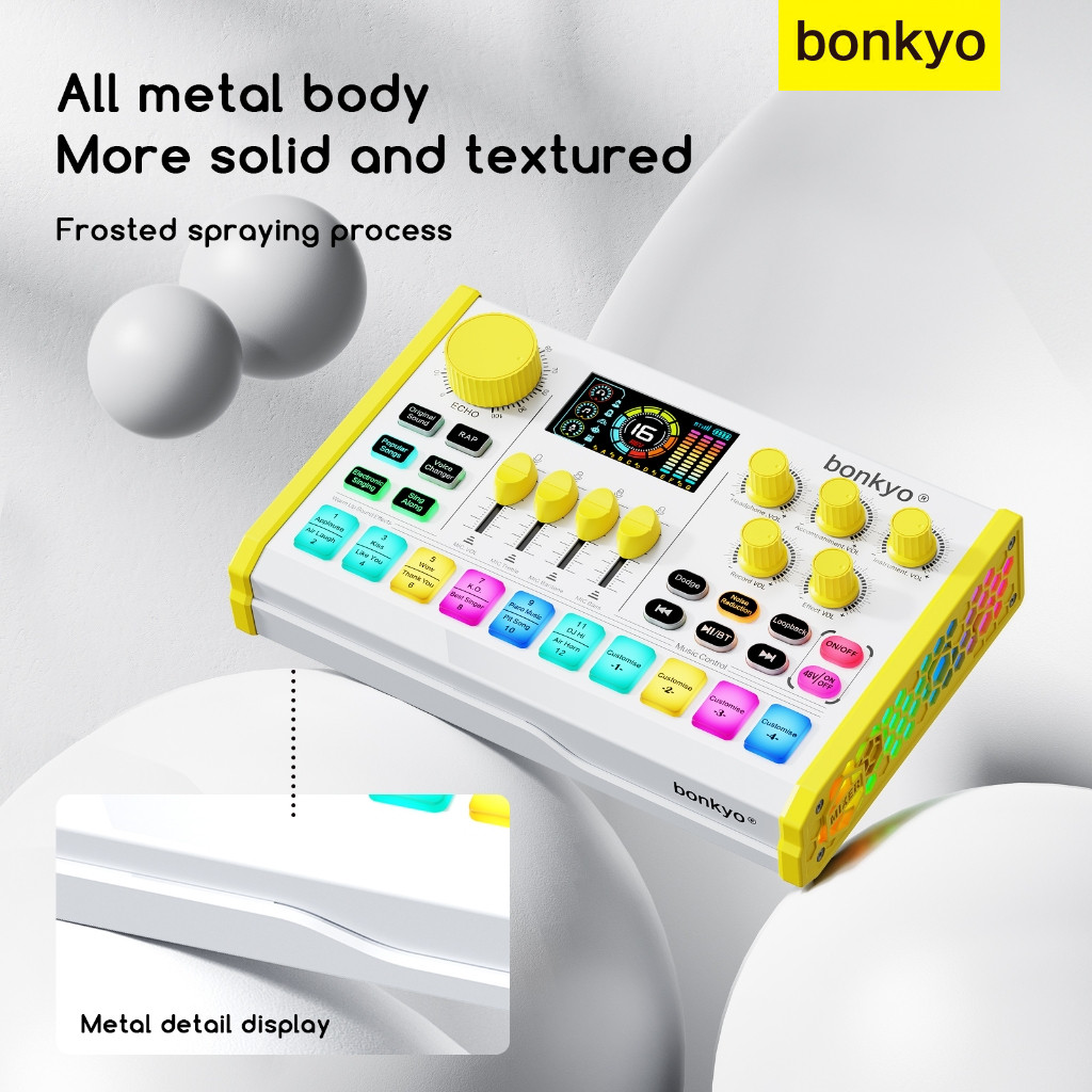 Jual Bonkyo Z10 Sound Card Bluetooth Live Z10 5V Kartu SuaraTekstur ...