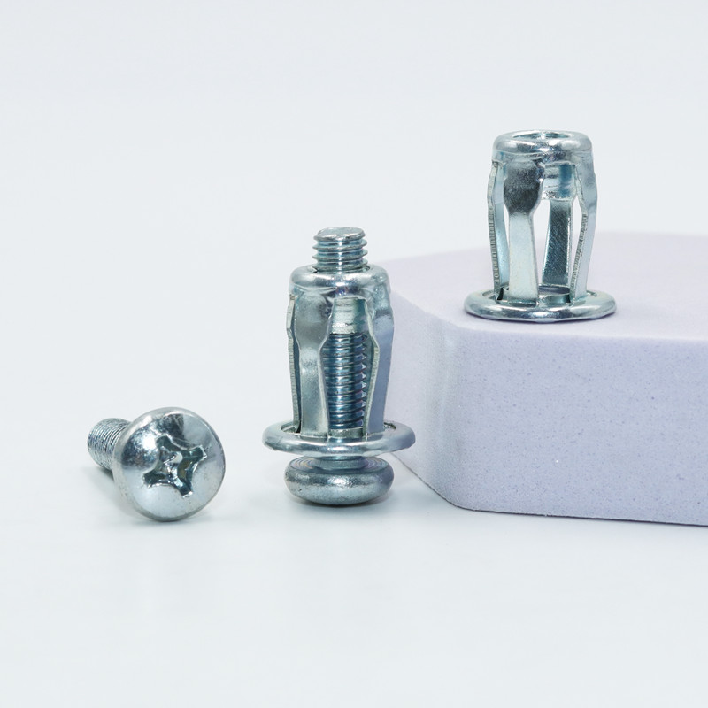 Jual 50p Expansion Screw Nut Petal Shape Rivet Nuts Bolt Metal Rivetnut ...