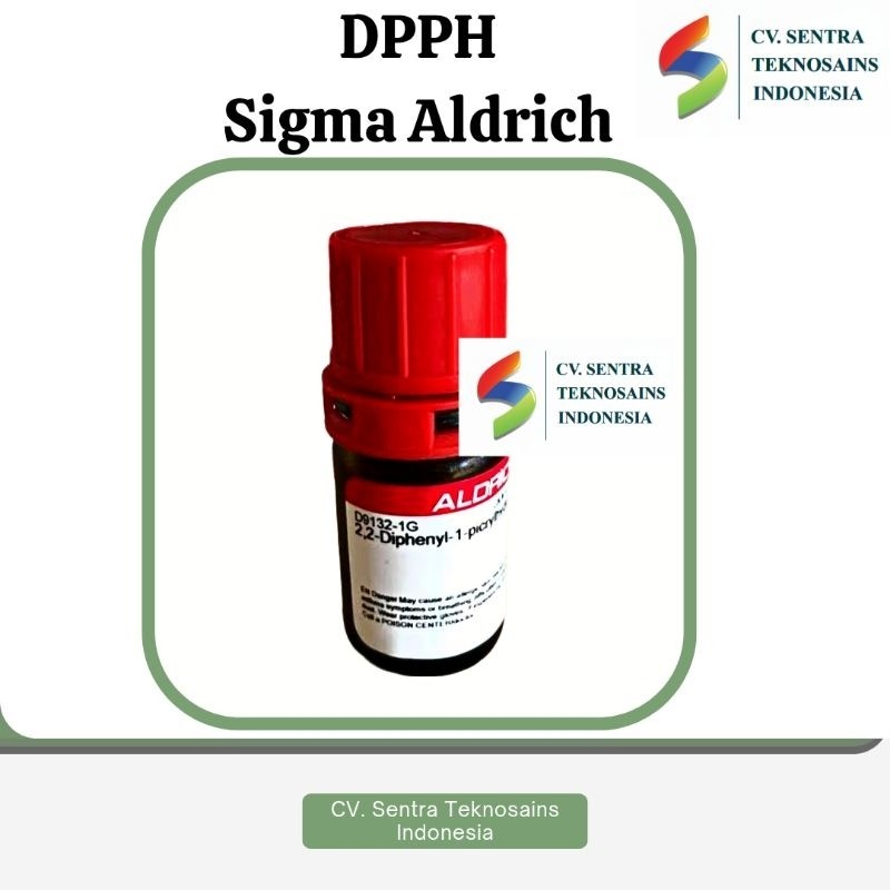 Jual DPPH (2,2 diphenyl picrylhydrazil) Sigma Aldrich 50 mg | Shopee ...