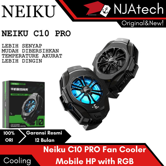 Jual Neiku C10 PRO Cooler Pendingin HP Phone Cooler Heatsink Pendingin ...