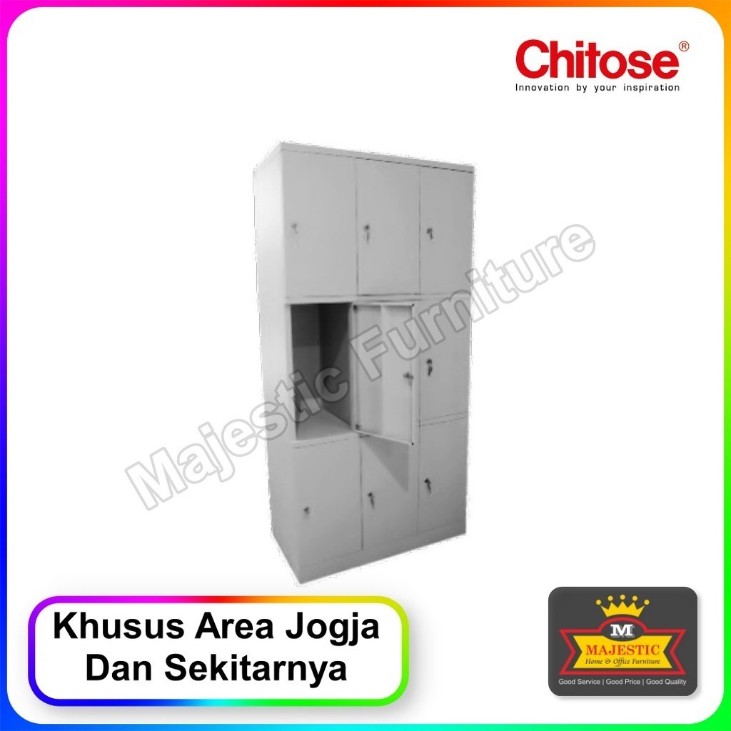 Jual Loker Besi Chitose Locker LC 9 - Jogja | Shopee Indonesia